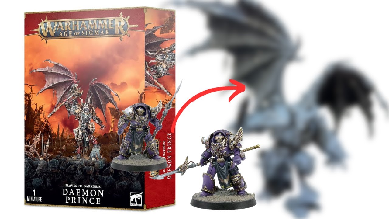 Emperor's Children Daemon Prince Conversion - Warhammer 40k Conversion ...
