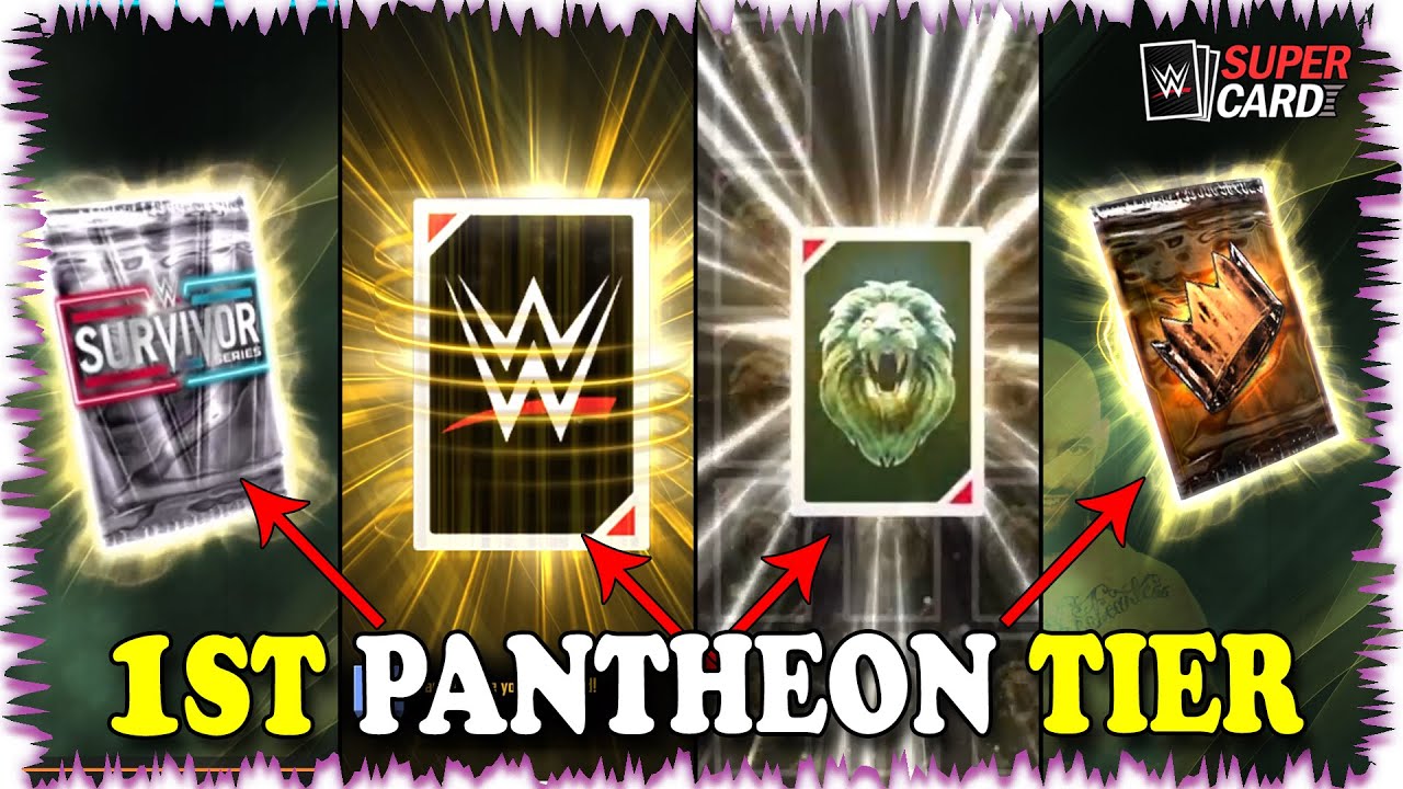 WWE SuperCard Pantheon Tier: First Week Progress & Epic Rewards! - YouTube