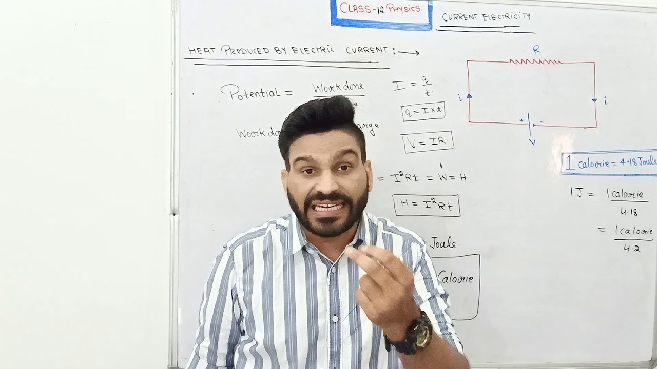 19. Heating effect of current Class 12 PHYSICS (1-06-2020) - YouTube