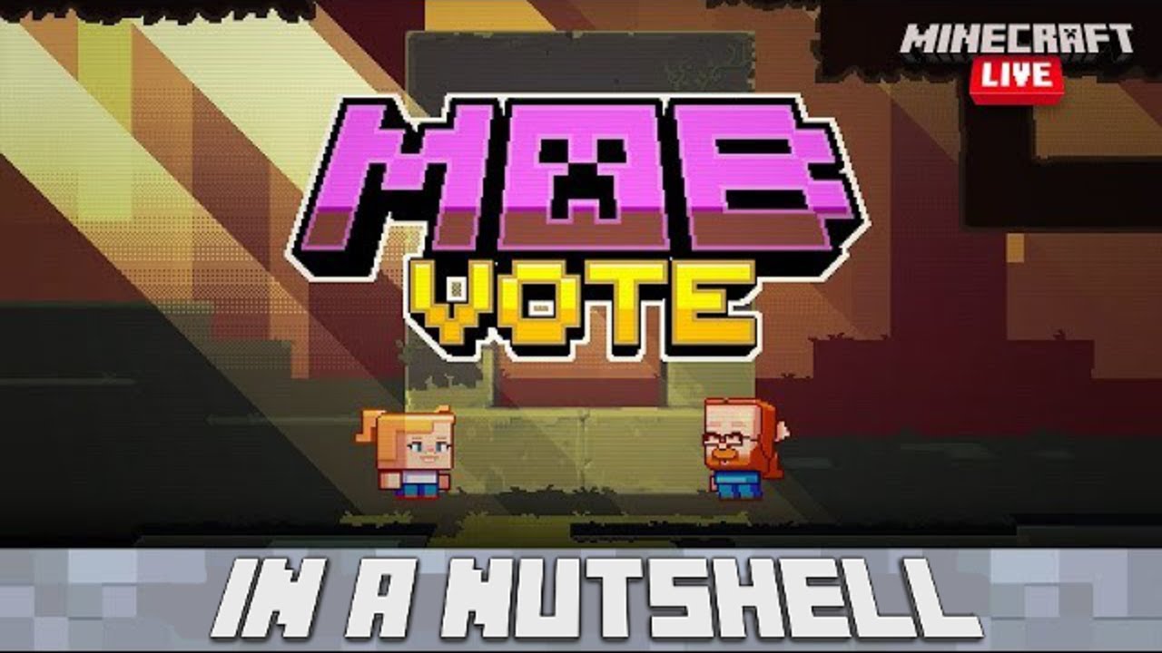 Minecon Live 2021 Mob Vote In A Nutshell Youtube