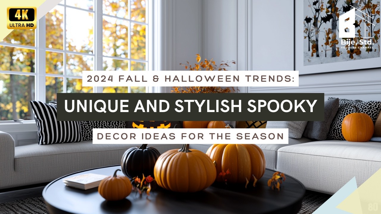 2024 Fall & Halloween Trends: Unique and Stylish Spooky Decor Ideas for ...