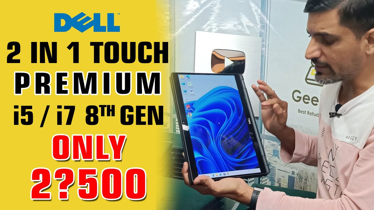 Best Refurbished Dell 2 in 1 Touch Screen Laptop | Best Renewed Laptop ...