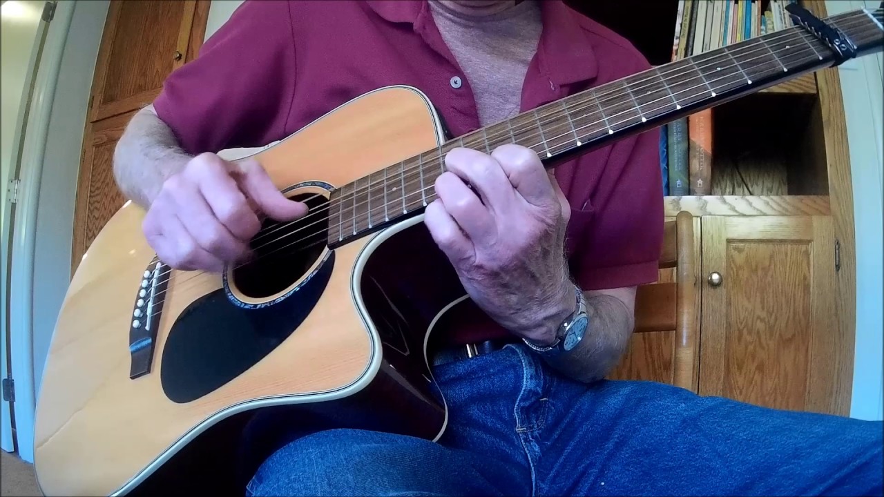 Pineapple Rag for Dummies fingerstyle guitar - YouTube