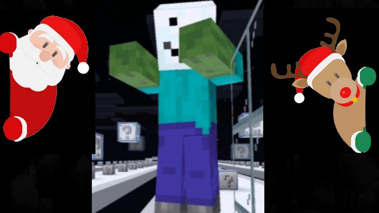 Christmas lucky block race - YouTube