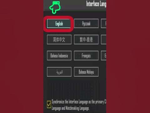 how to change language in game for peace Chinese to English how to ...