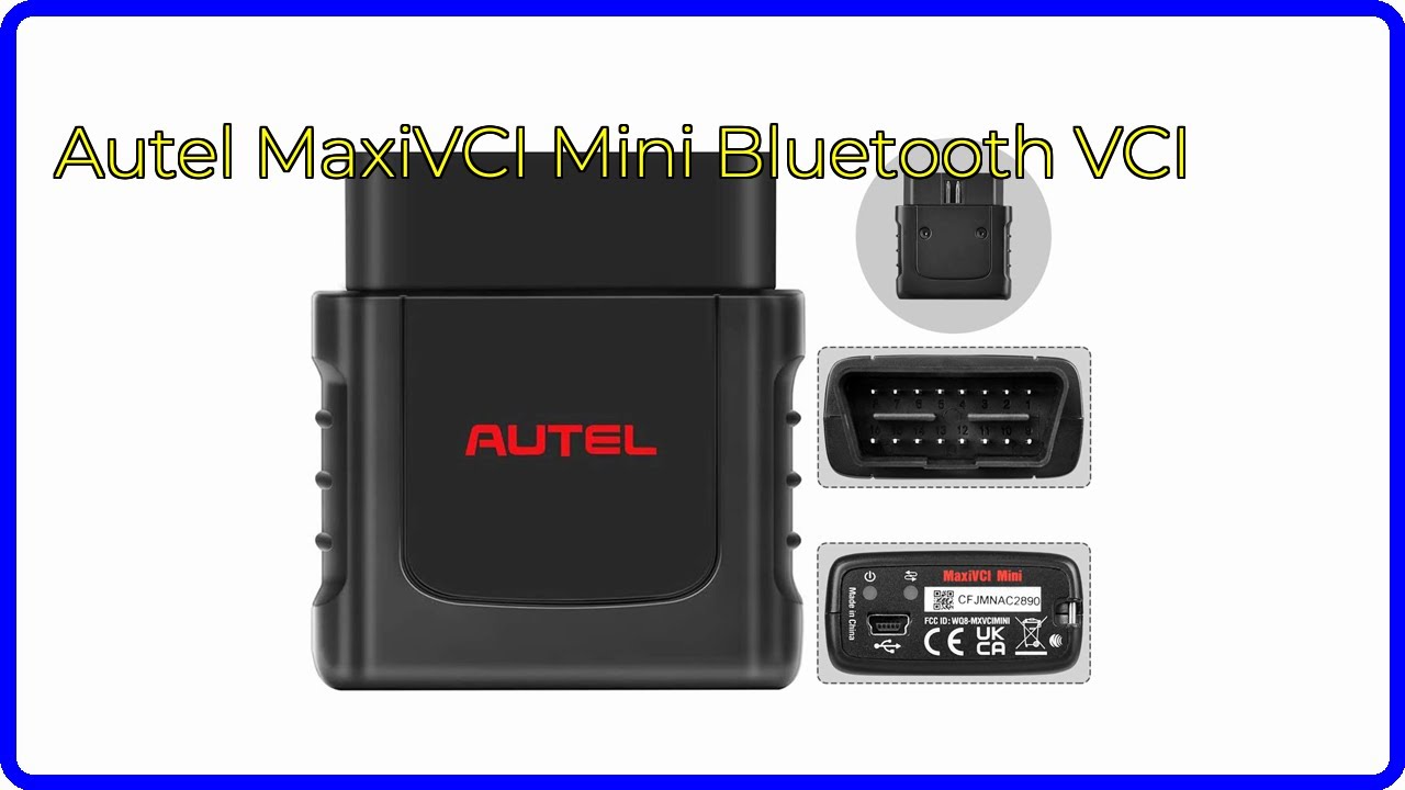 REVIEW (2025): Autel MaxiVCI Mini Bluetooth VCI. ESSENTIAL details ...