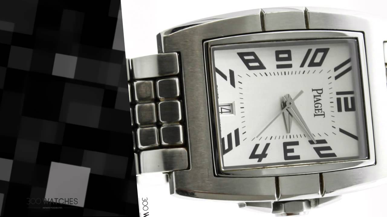 Piaget Upstream Stainless Steel Pre owned Watch - YouTube