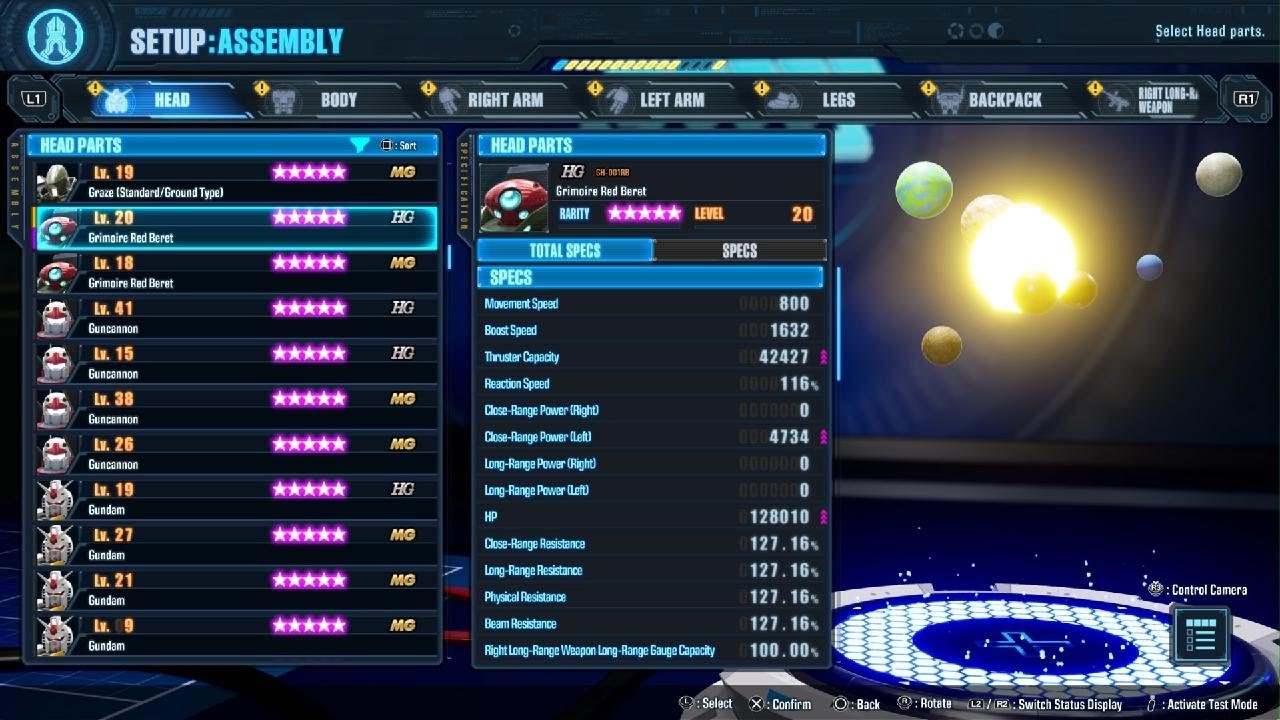 GUNDAM BREAKER 4 how to solar system - YouTube