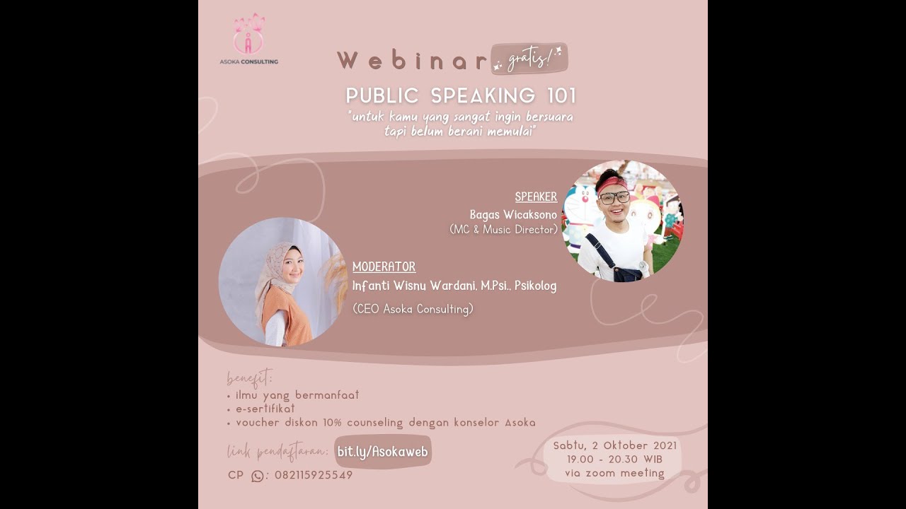 Webinar Public Speaking 101 - YouTube