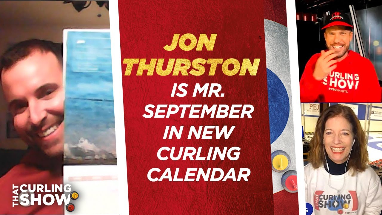 Jon Thurston reveals his spread in the curling calendar live on That ...