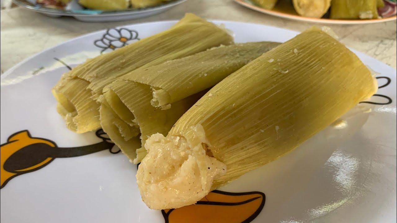 🌽PICTE O TAMAL DE ELOTE elaborado artesanalmente - YouTube