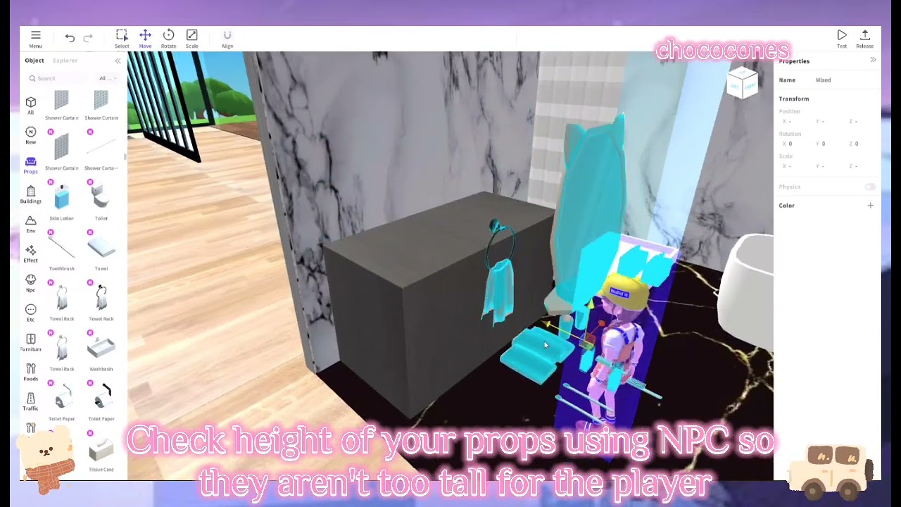 Realistic Interiors |Building a shower room/bathroom |How to make a map ...