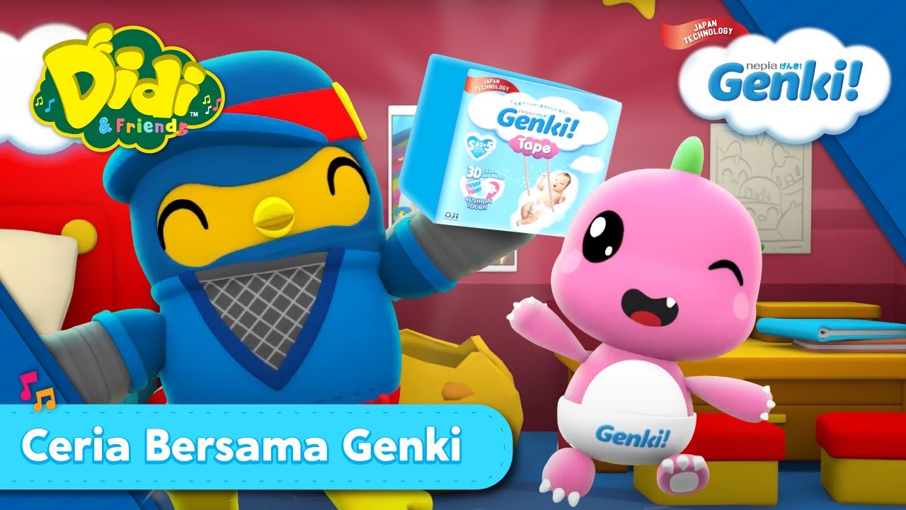 Genki! x Didi & Friends | Ceria Bersama Genki! | Didi & Friends Lagu ...