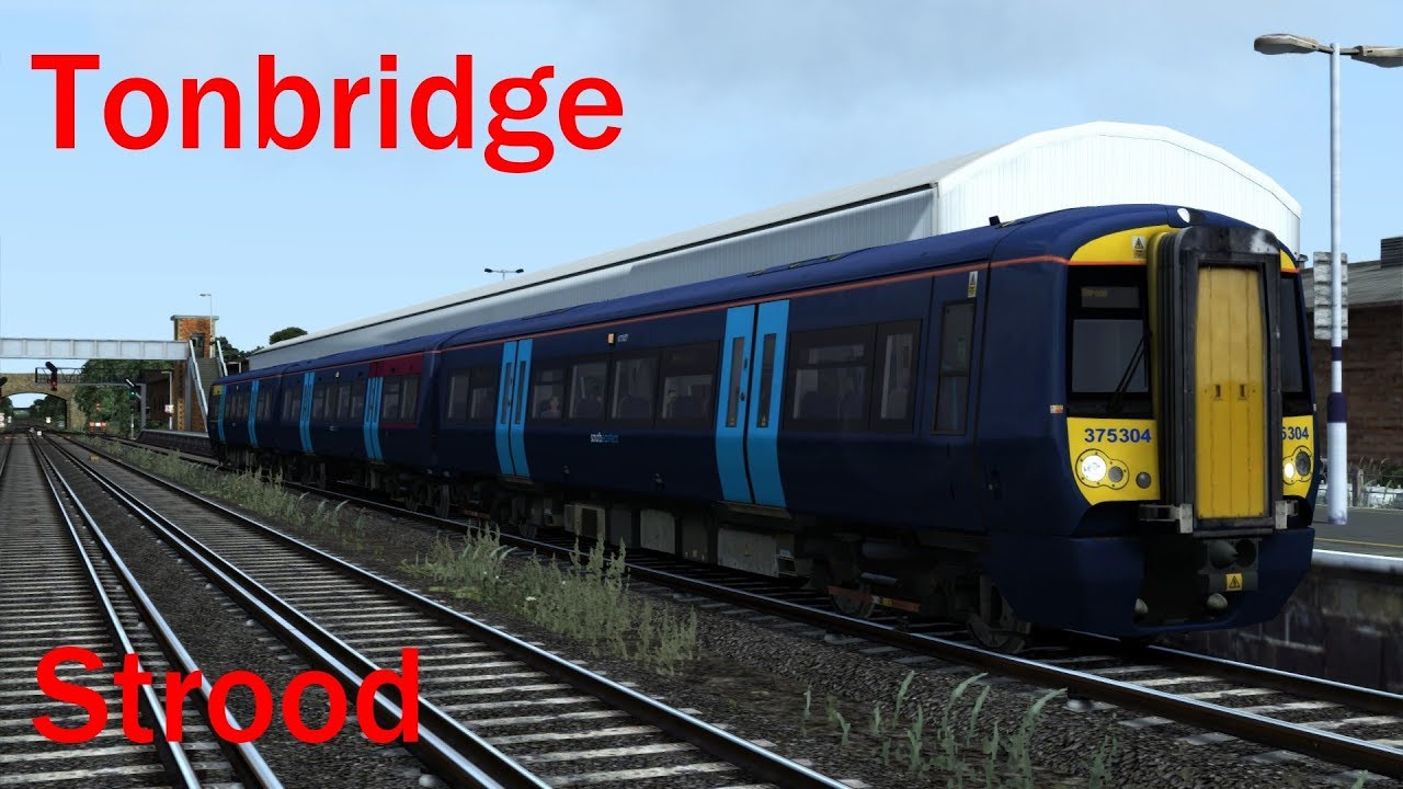TS2018 - Tonbridge - Strood - Class 375 - YouTube