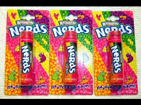 WE Shorts - Rainbow Nerds Lip Balm - YouTube