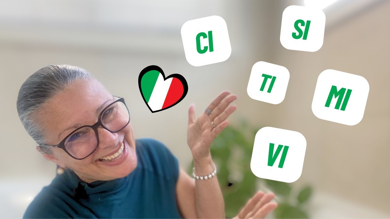 Italian Mi Ti Ci Si Vi Trick - Italian Verbs In Reflexive Form - YouTube