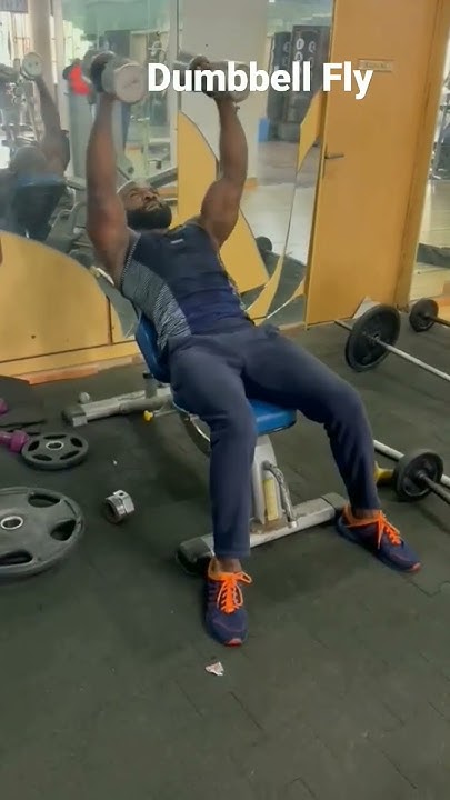 Incline Dumbbell Fly For Chest Opener And Pec Isolation Bicepcurls Gym Bicepcurl Youtube