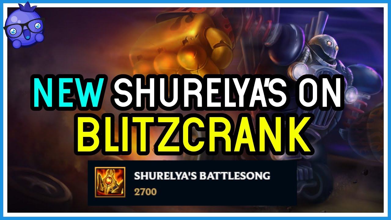 NEW MYTHIC Shurelya's Battlesong on Blitzcrank Support - League of ...