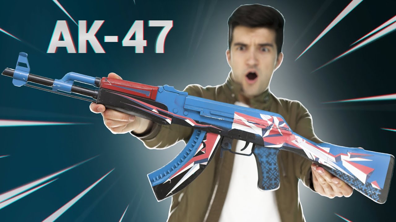 AM FACUT UN AK-47 din CS:GO (POINT DISARRAY) || DIY - YouTube