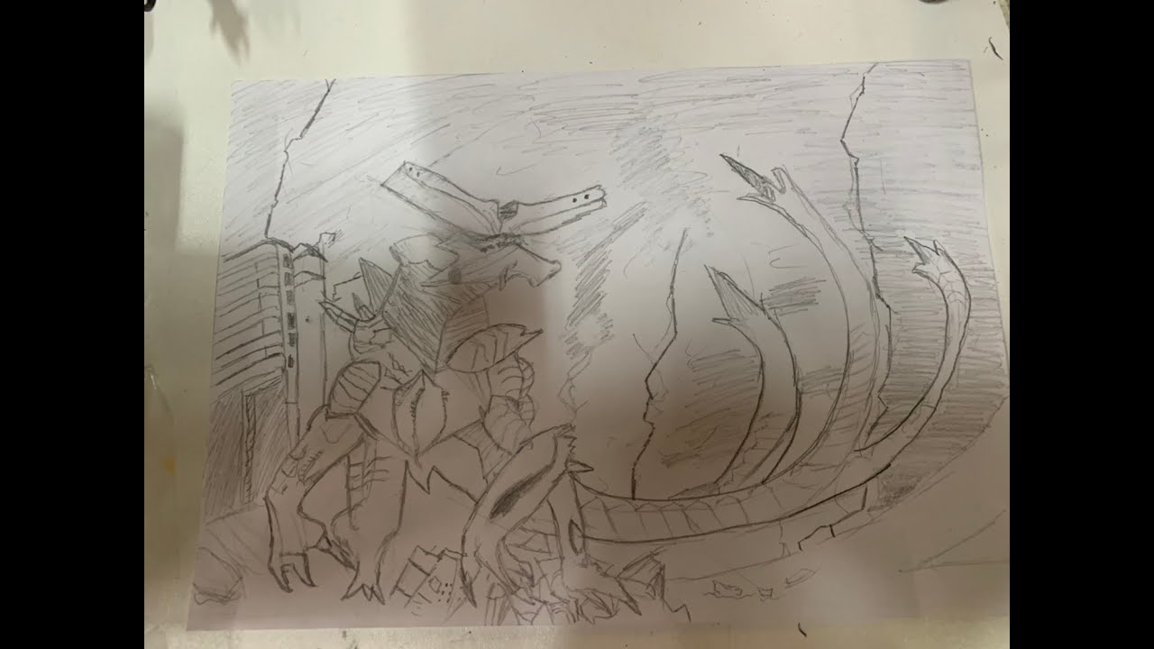 Pacific Rim Slattern Speed Drawing - YouTube