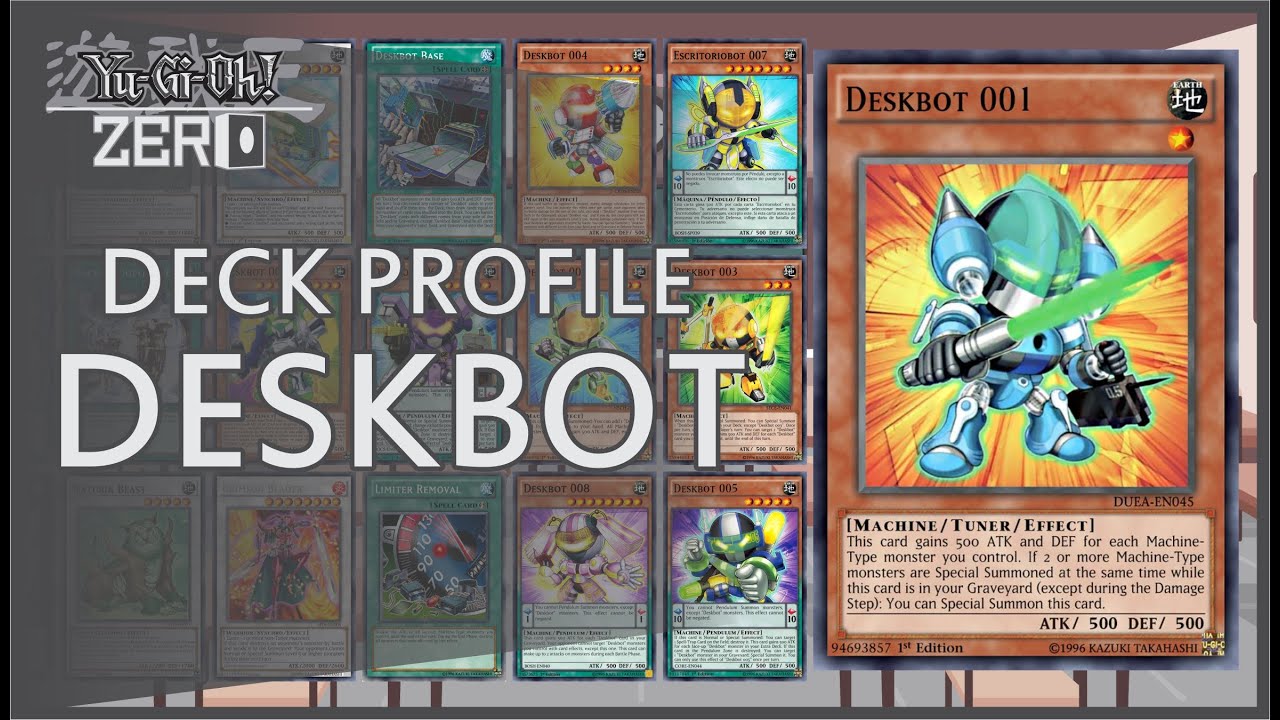Deck Profile Deskbot - YouTube