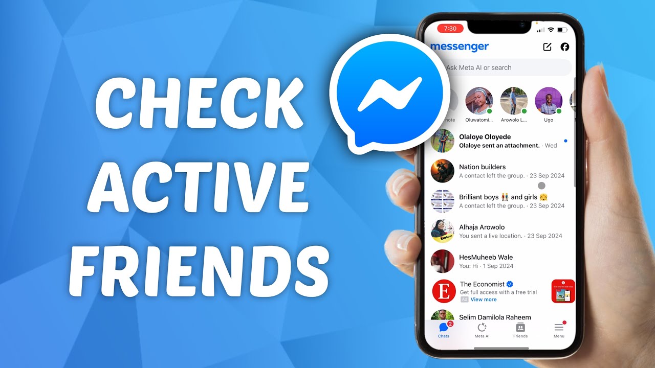 How to Check Active Friends on Messenger! (2025) - YouTube