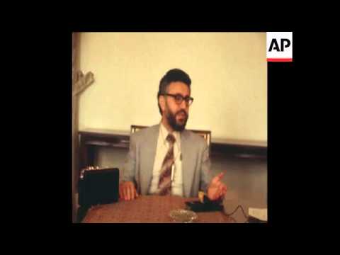 SYND 29 06 79 INTERVIEW WITH FOREIGN MINISTER IBRAHIM YAZDI - YouTube