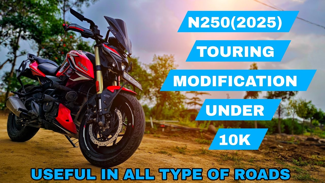 N250/N160 Touring Modification || Cheap And Best ||New Pulser N250 || # ...