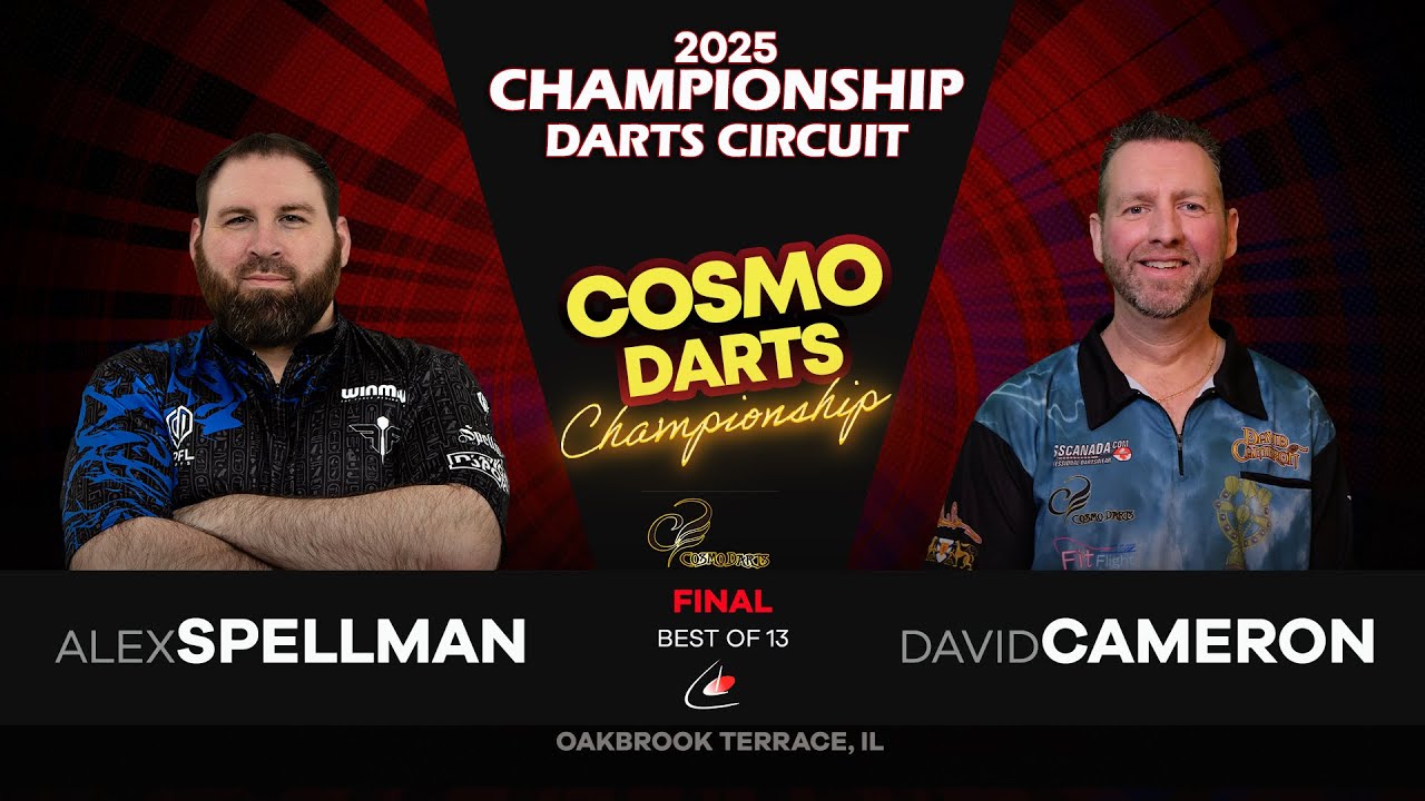 Alex Spellman vs David Cameron | Cosmo Darts Championship - YouTube
