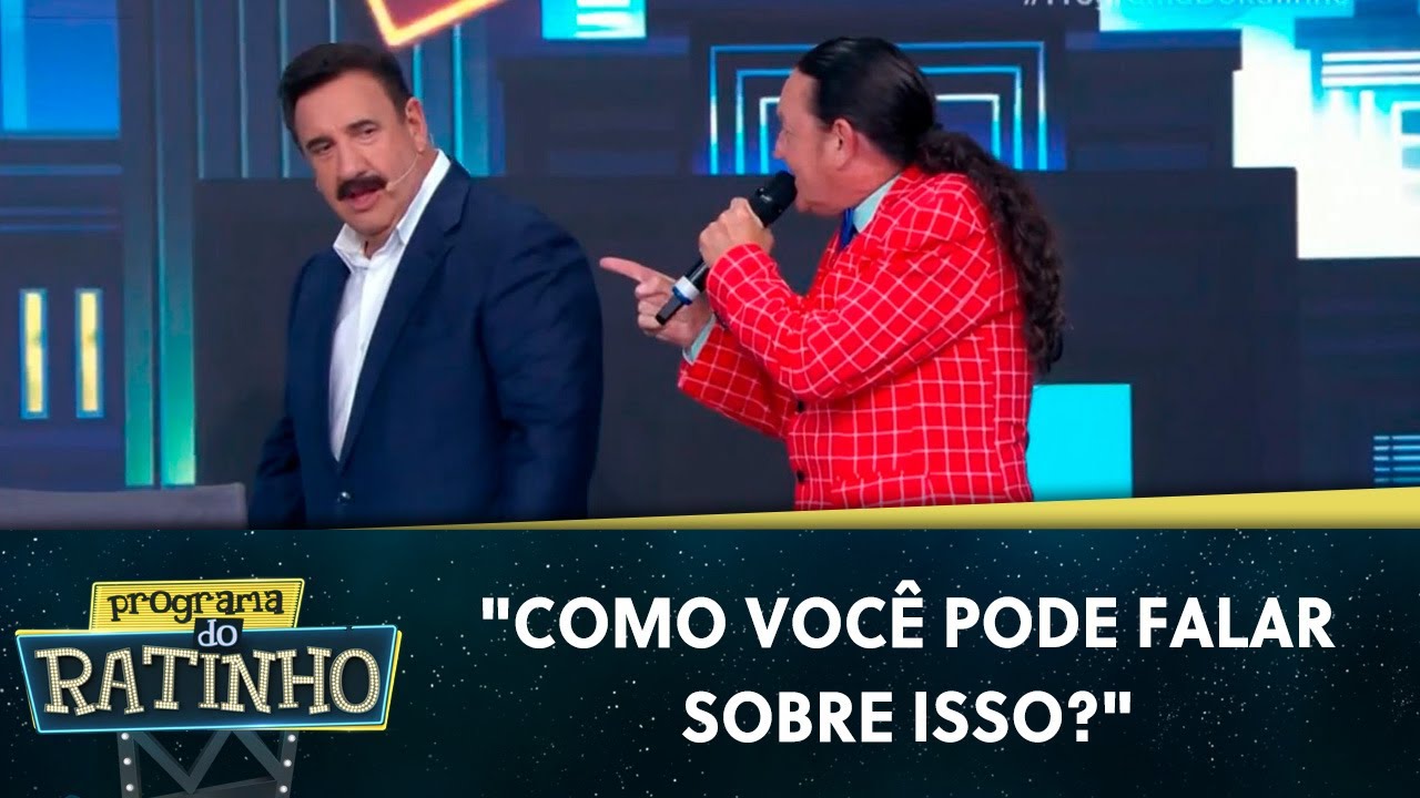 O Ratinho falou sobre o passado do Marquito | Programa Do Ratinho 13/02 ...