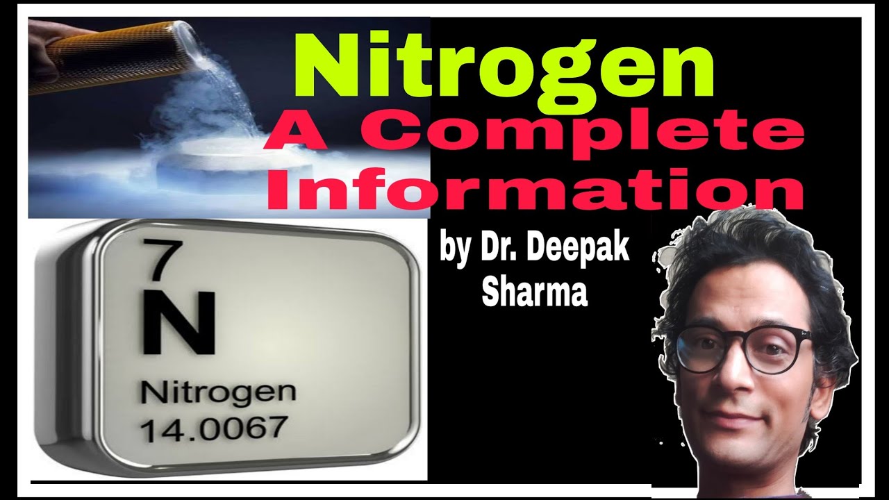 Nitrogen| Discovery| Characteristics| Uses| Periodic element Nitrogen ...