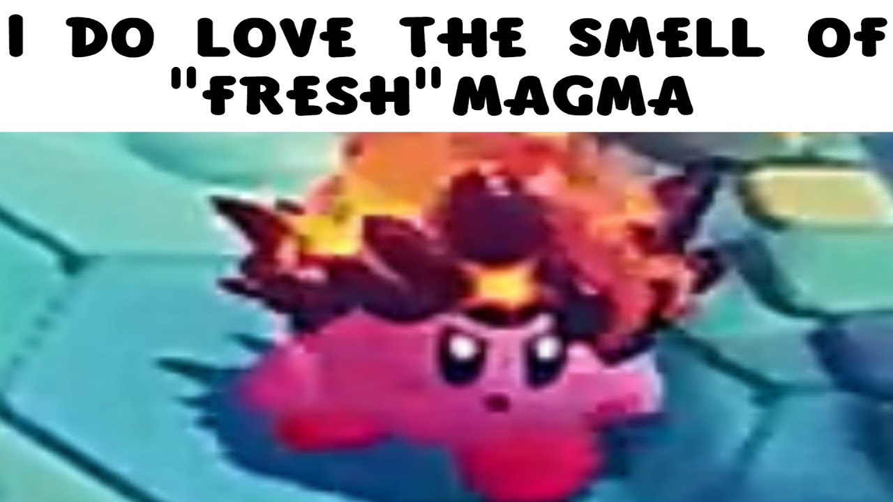 I do love the smell of "fresh magma" - YouTube