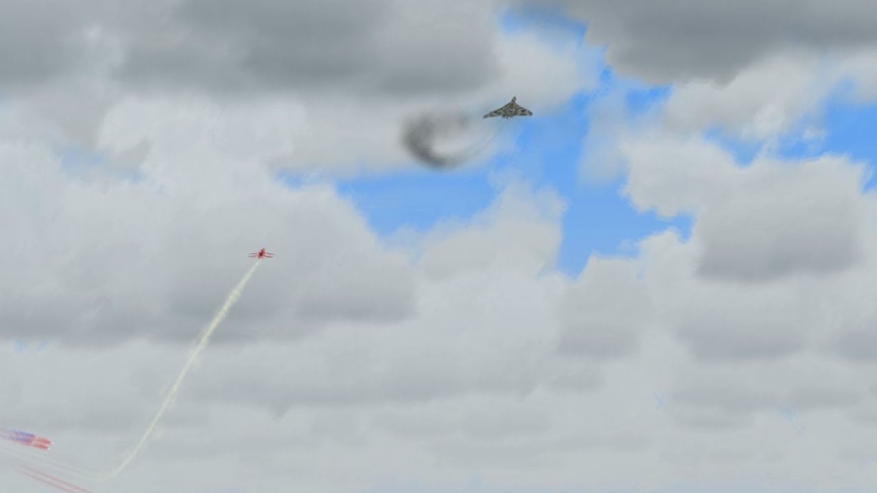AVRO VULCAN & RED ARROWS WARBIRDS IX - YouTube