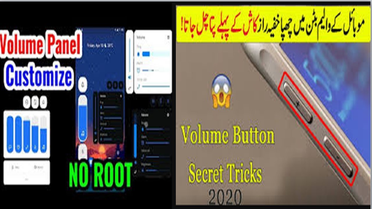 Volume style - customize your volume panel - YouTube