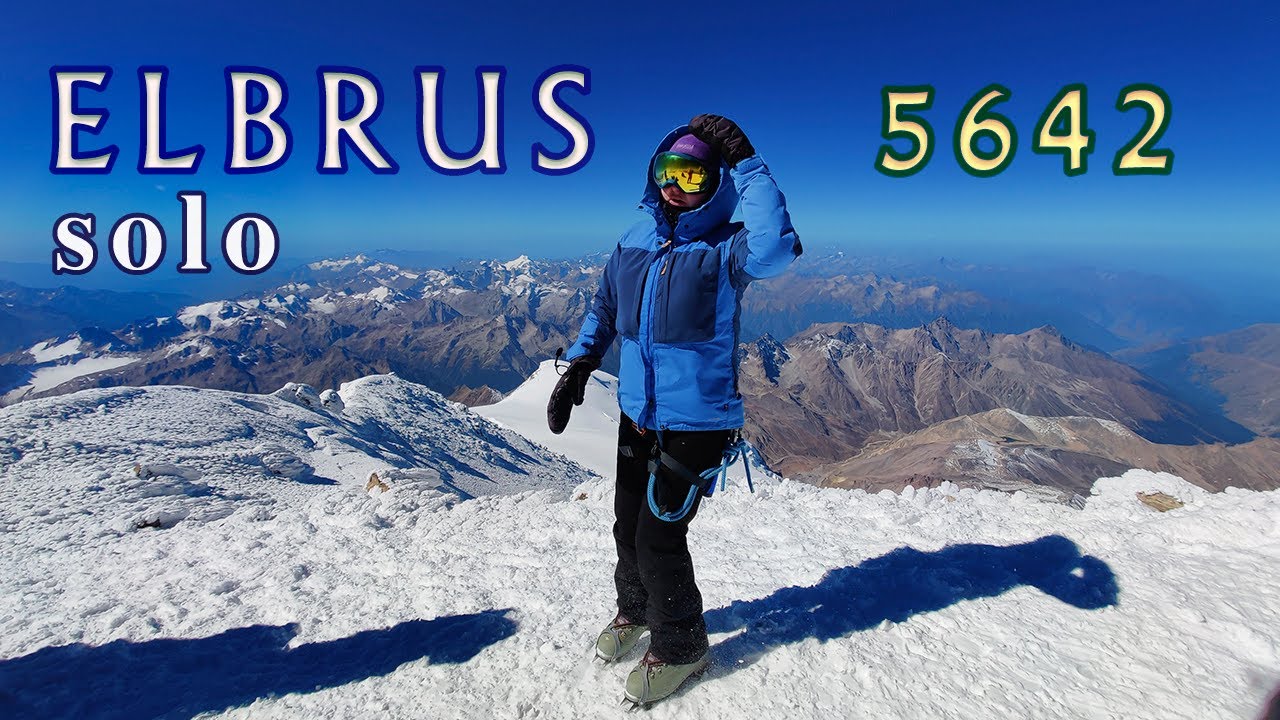 ELBRUS 5642 m | I climbed without a guide the highest mountain of Europe! - YouTube