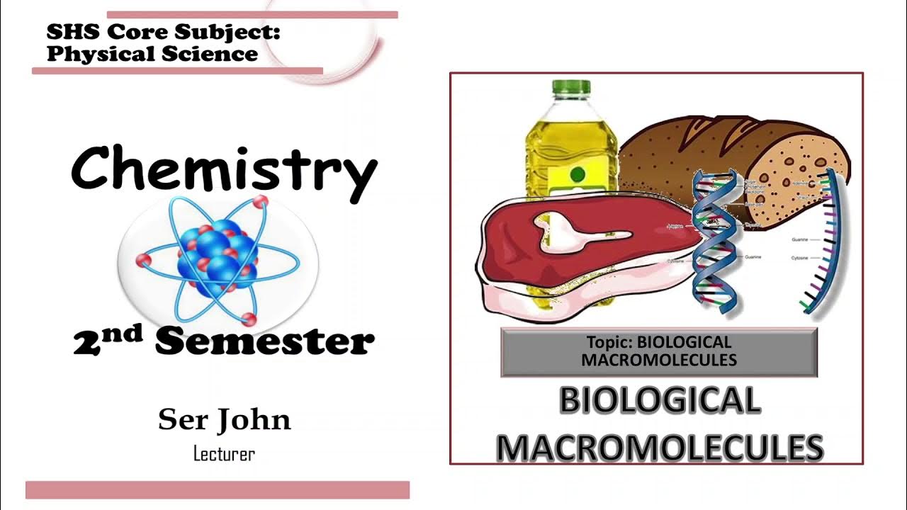 Lesson 6 Biological Macromolecules (Complete Lesson) - YouTube
