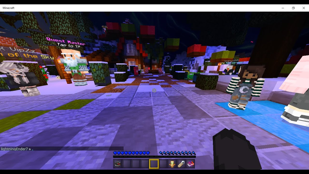 Minecraft Bedrock Bottom chat (Works on Hive) By CrisXolt !!UPDATED ...