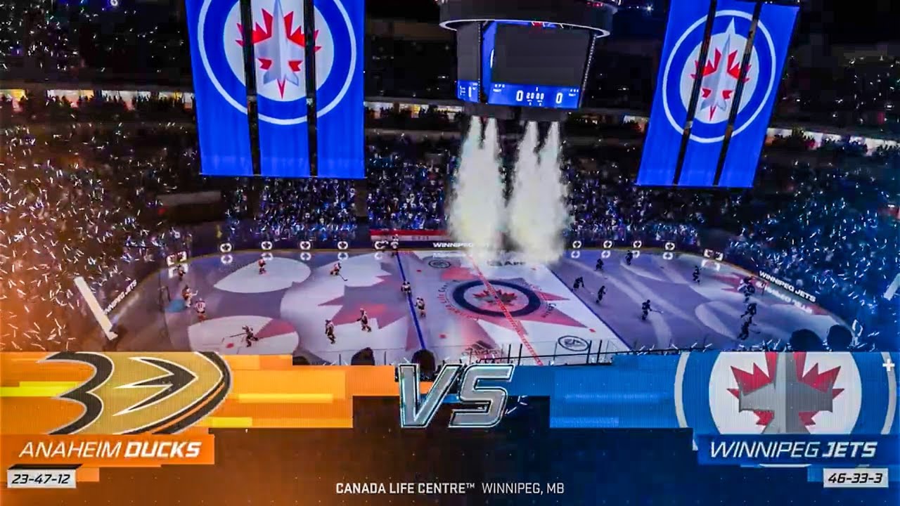 Anaheim Ducks vs Winnipeg Jets 3/15/2024 NHL 24 Gameplay - YouTube