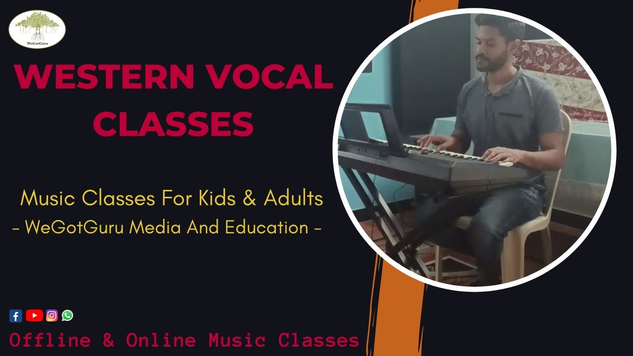 Western Vocal Classes At WeGotGuru | Offline & Online Music Classes ...