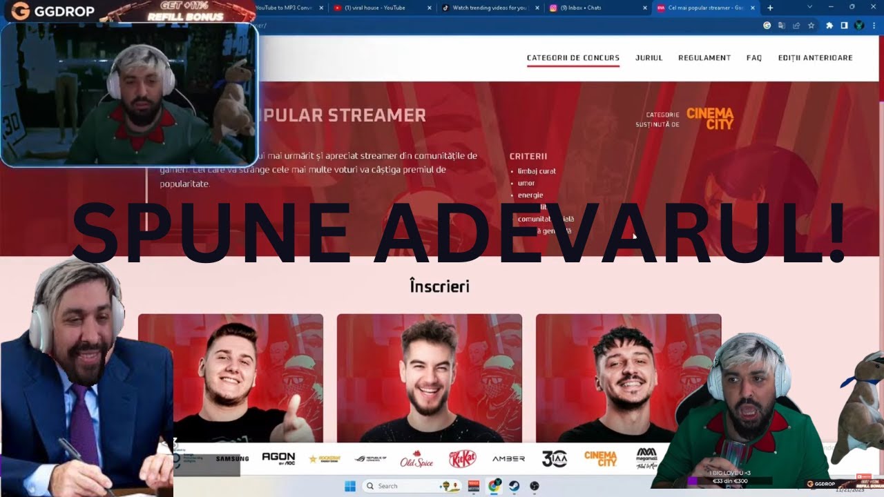 Imogen spune adevarul despre la Gaming Video Awards #imogen # ...