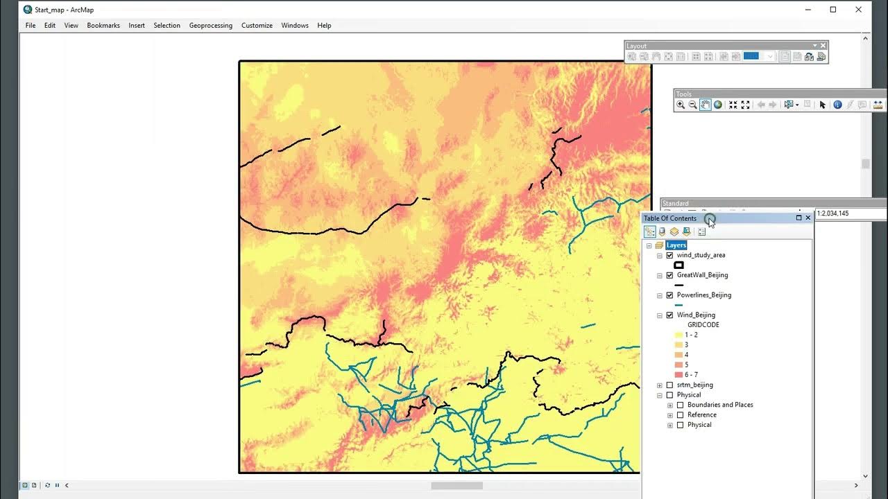 Weighted Linear Combination (MCE) Raster Suitability using ArcGIS - YouTube