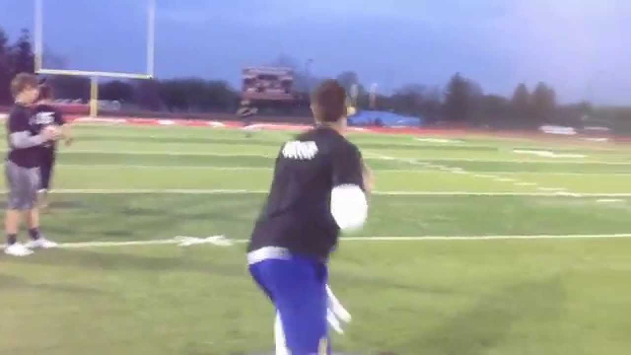 Brock Rutter (#22) QB - House of Speed Training - YouTube