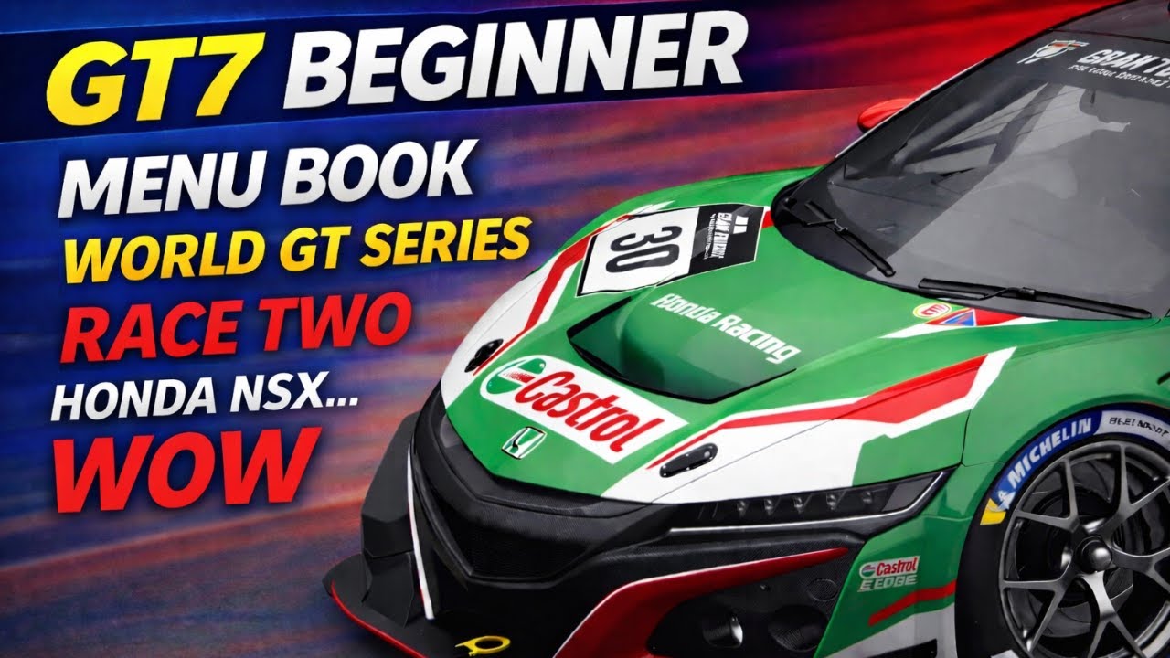 World GT Series Race 2 – A Comfortable Win at Last (GT7) HD 1080p - YouTube