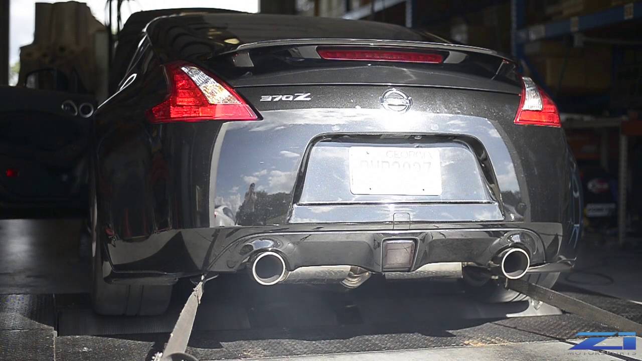 370z Single Turbo Dyno 467whp - Z1 Motorsports - YouTube