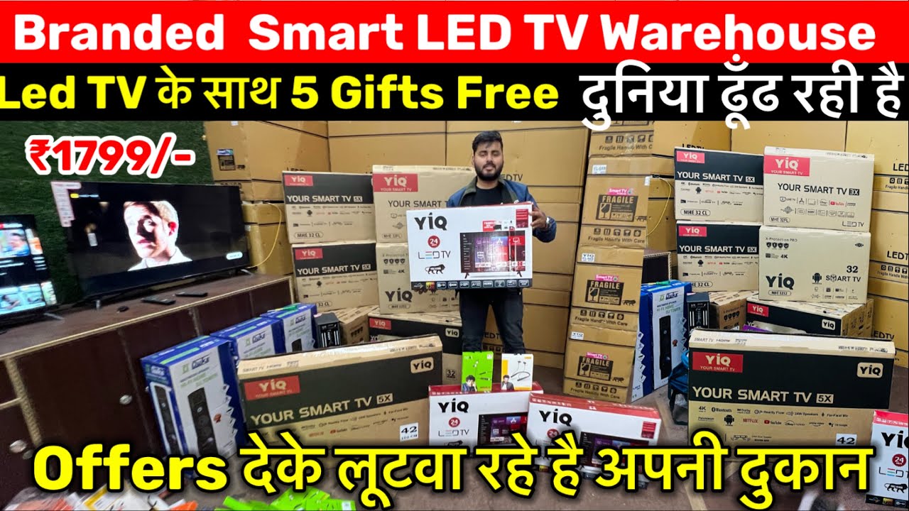 Cheapest Smart Led TV On COD Offers| TEMPERED GLASS IPS PANEL WITH 1 ...