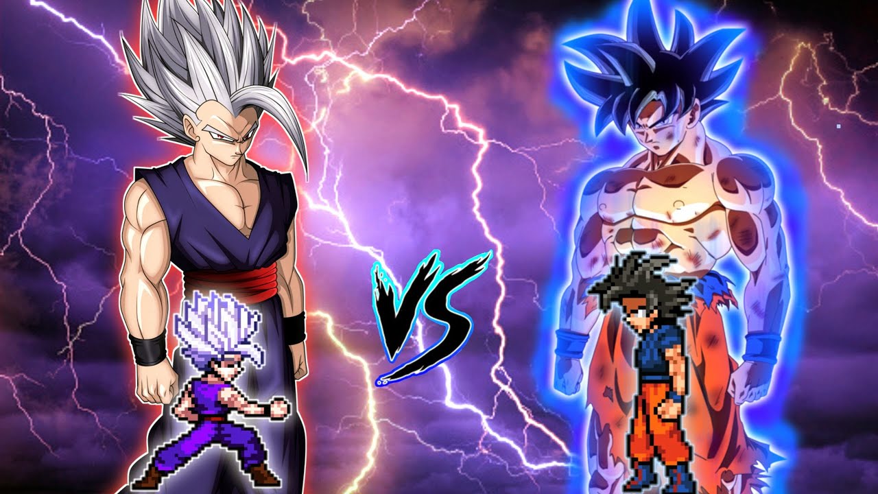 Beast Gohan(New) VS Goku TP OP(All Form) in Jump Force Mugen - YouTube