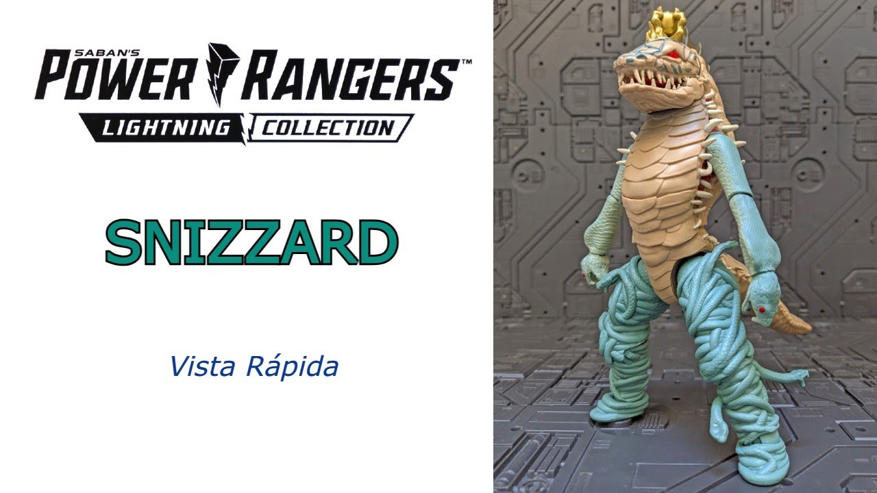 Vista Rápida Power Rangers Lightning Collection Monsters Mighty Morphin ...