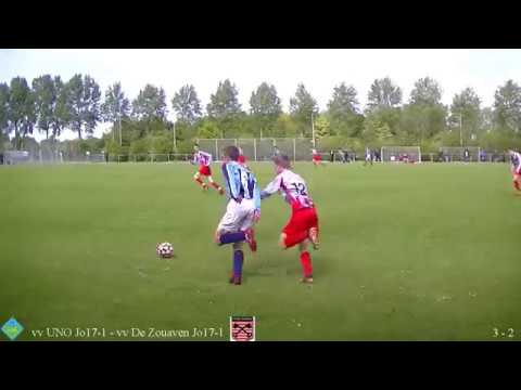 vv UNO Jo17-1 - vv De Zouaven Jo17-1 (3-2) 5-2 - YouTube