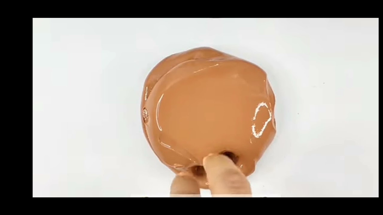 Mr slime is making glossy chocolate slime 😋 #shorts - YouTube