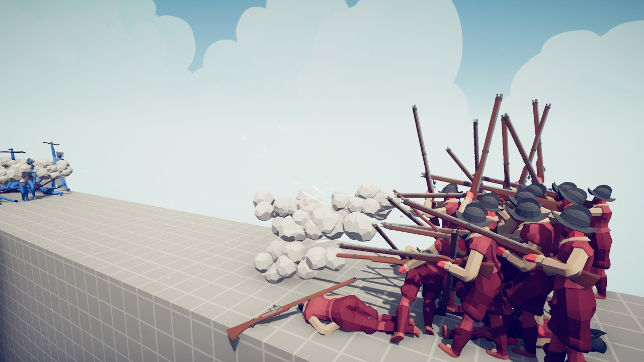 Bridge battle - all ranged units | TABS - YouTube